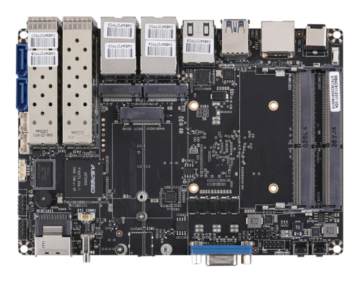 New Arrival Intel Atom C3338R/C3558R/C3758R 5* 2.5G LAN+4*10G SPF+ ...